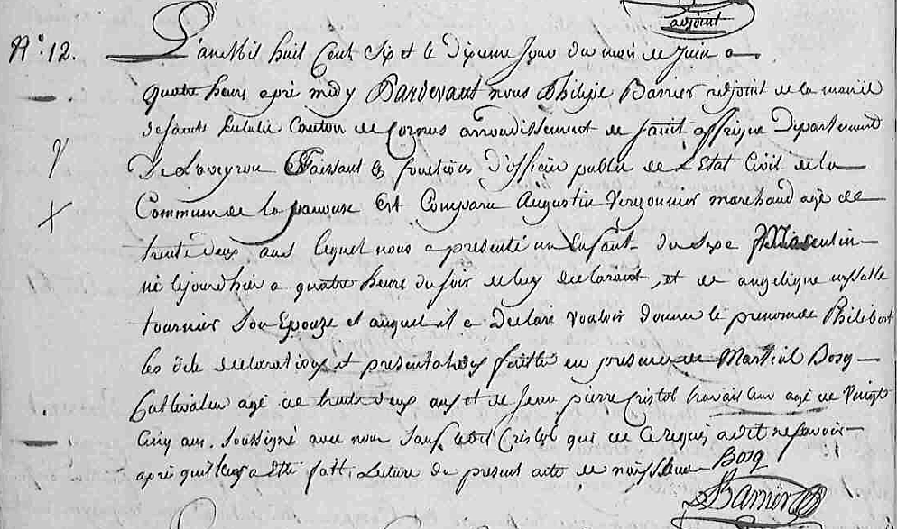 Philibert Augustin Léon BERGONIER (1806-1883) Docteur en médecine et ...