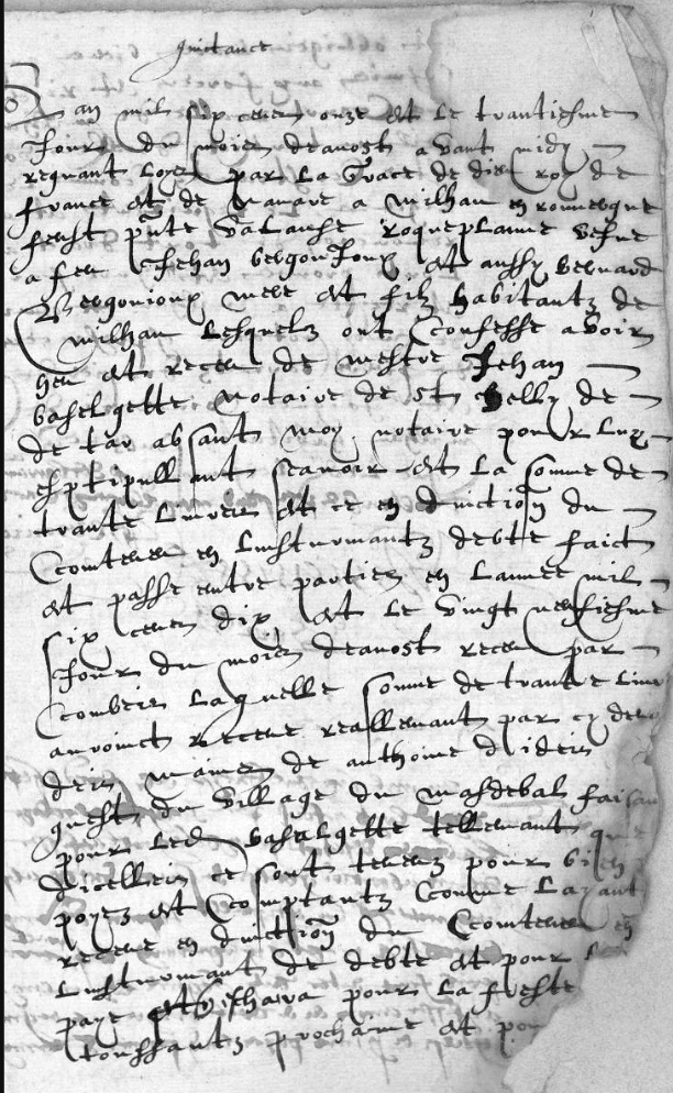 Généalogie de la famille BERGONIER - 1/6 - [Cercle Genealogique de l ...