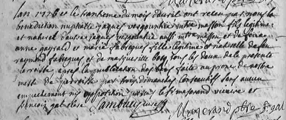 Famille BERGONIER 2/6 - [Cercle Genealogique de l'Aveyron]